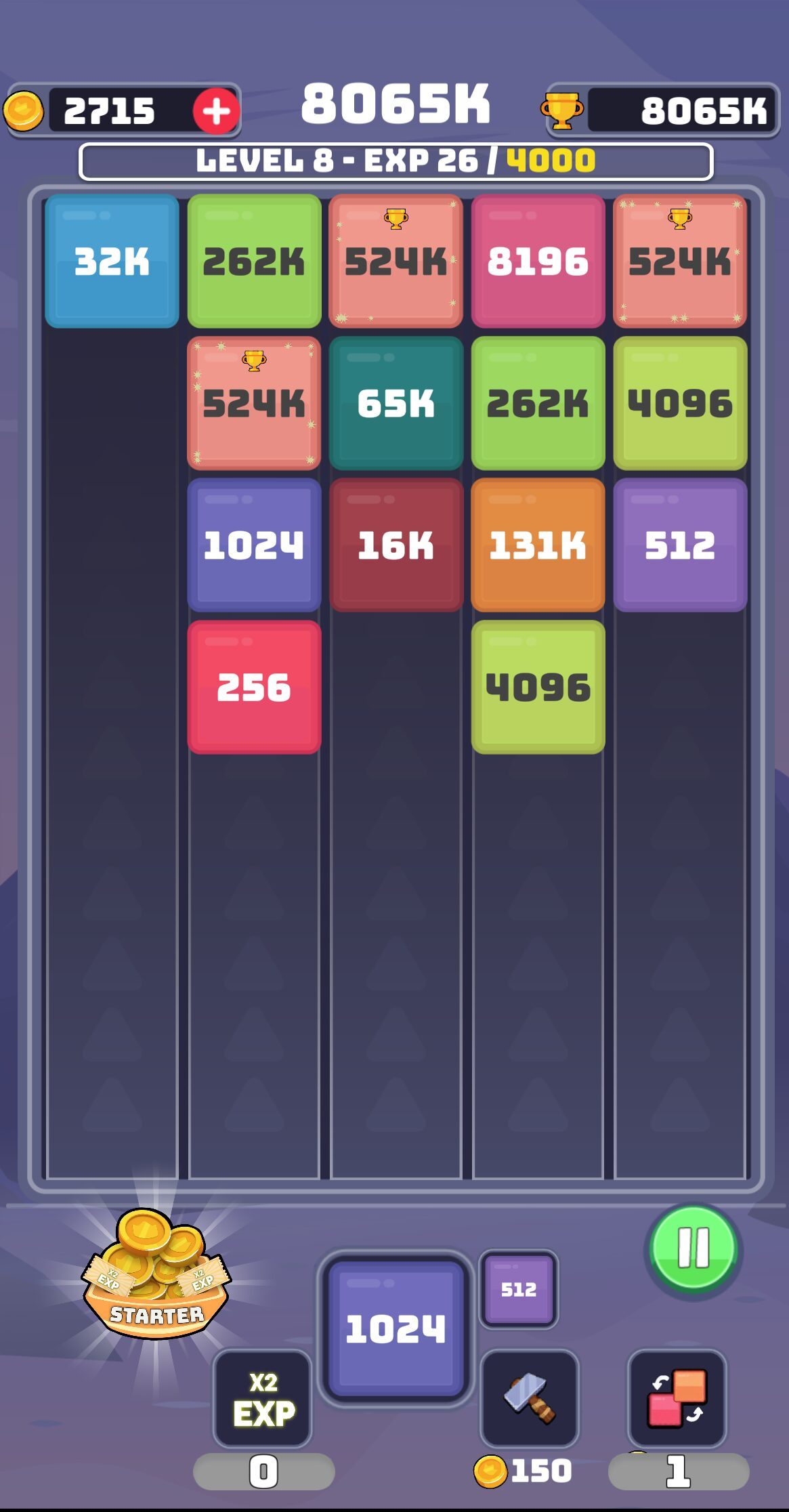 【ポイ活】Merge Blast Number レベル8攻略 | みーみー日記